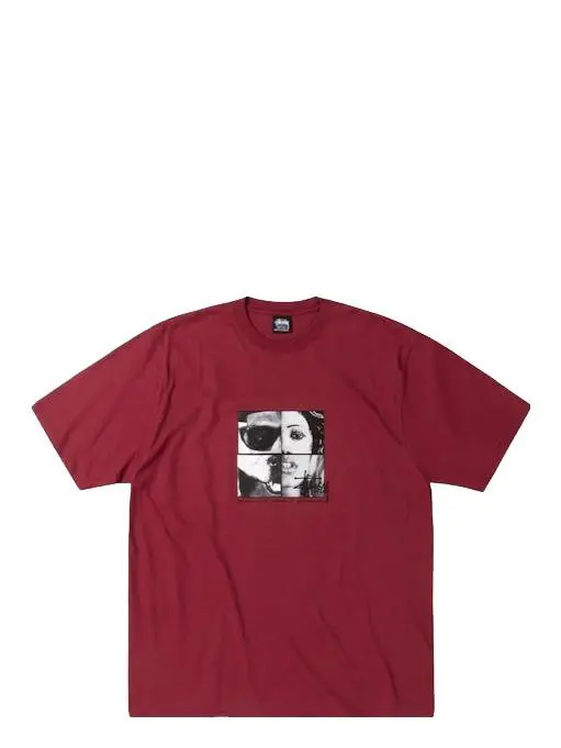 StÜssy Personalities Tee Shirt - Wine
