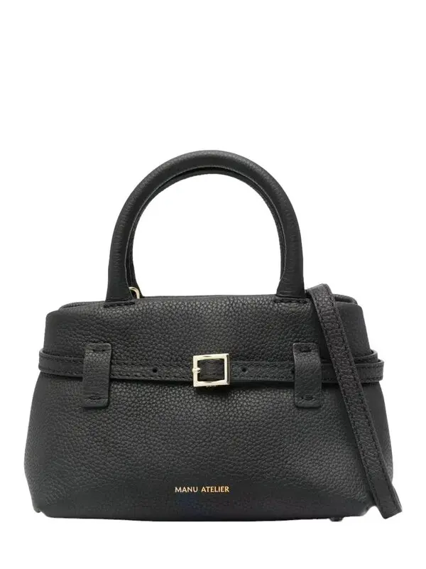 Manu Atelier Mini Le Cambon 20 Handbag - Black