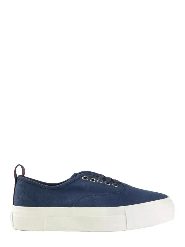 Eytys Canvas Lace-up Sneakers - Blue