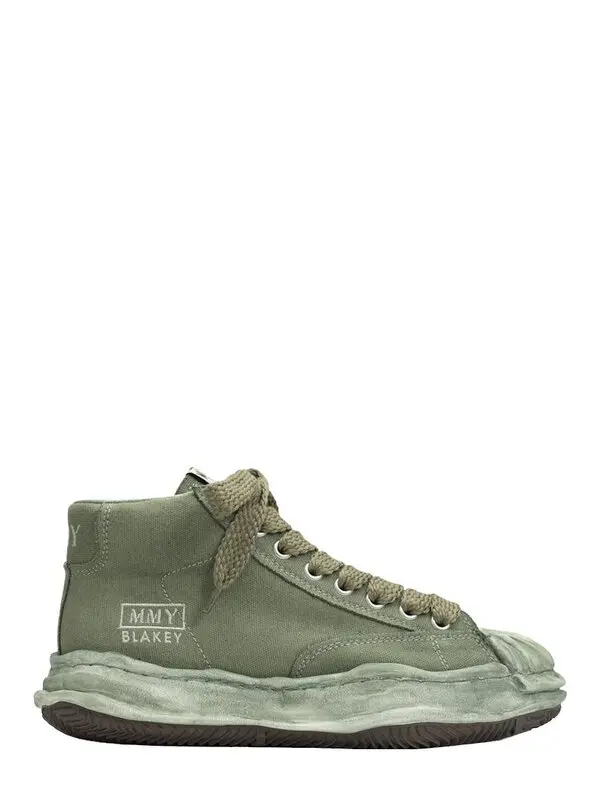 Mihara Yasuhiro Blakey High-top Sneakers - Green