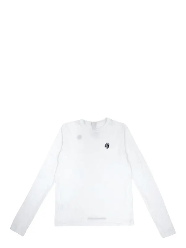 Chrome Hearts Dagger Long Sleeve Shirt - White