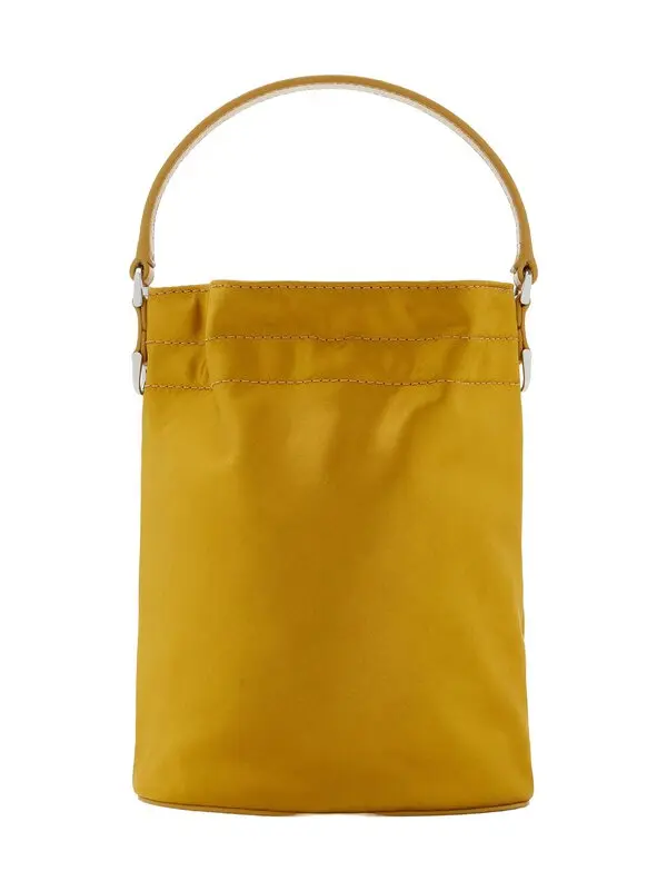 Staud Lila Satin Mini Bag - Yellow