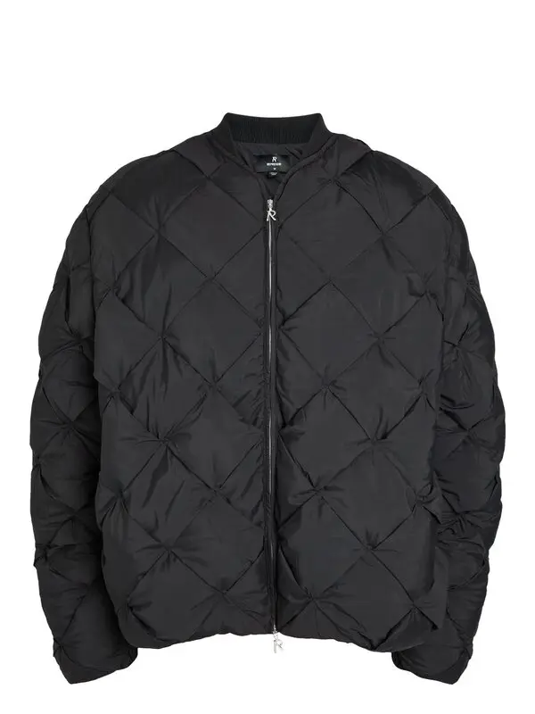REPRESENT Pillow Padded Nylon Jacket - Black