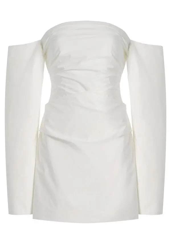 Sir The Label Martina Mini Dress - White