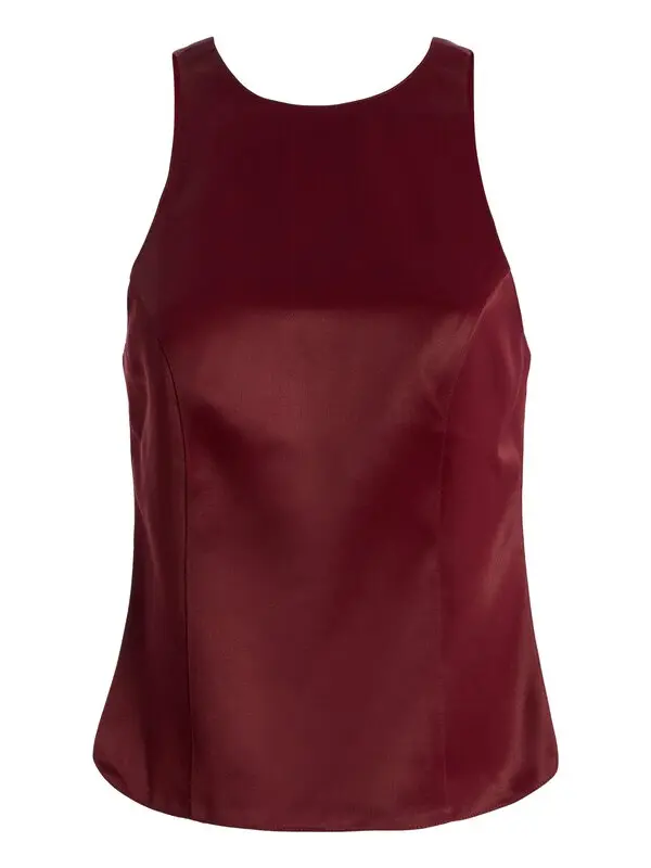 ALFIE Backless Top - Red