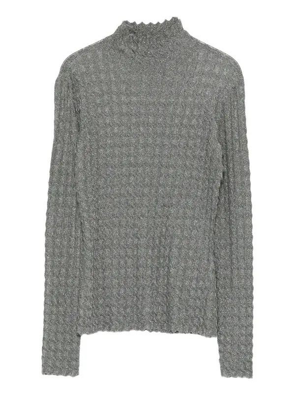 Emporio Armani Turtleneck Sweater - Silver