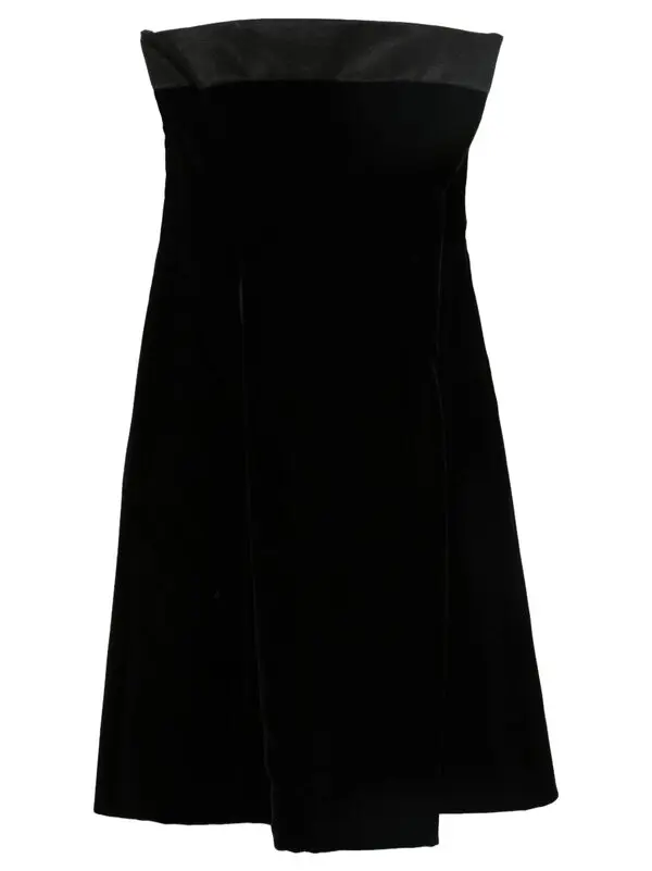 Emporio Armani Sleeveless Mini Dress - Black