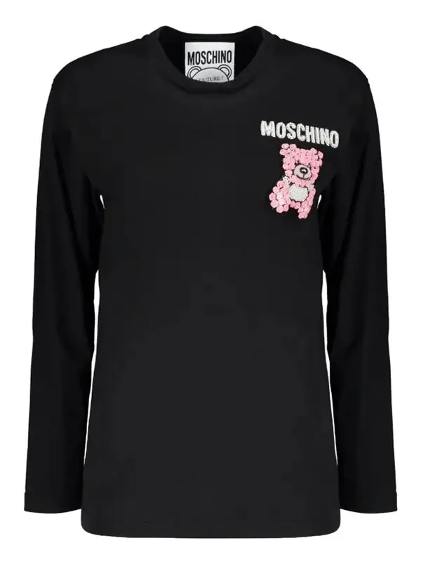 Moschino Couture Long Sleeve T-shirt - Black