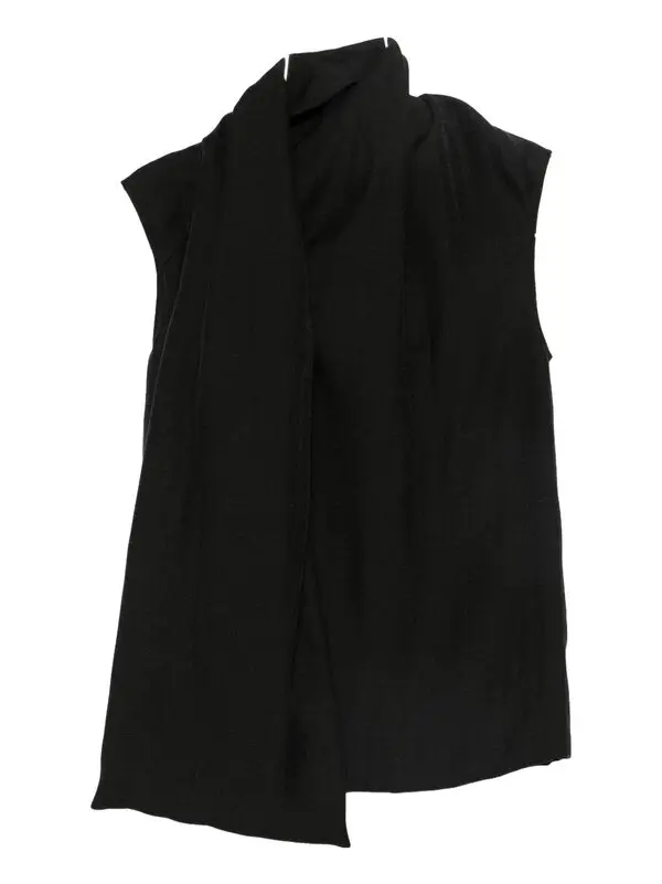 TOTEME Scarf Blouse - Black