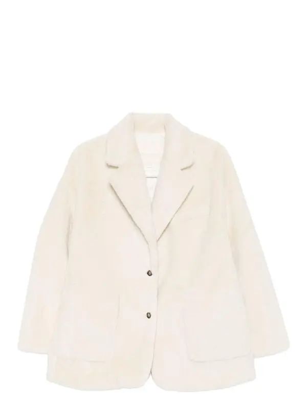 MOLLIOLLI Faux Fur Jacket - Ivory