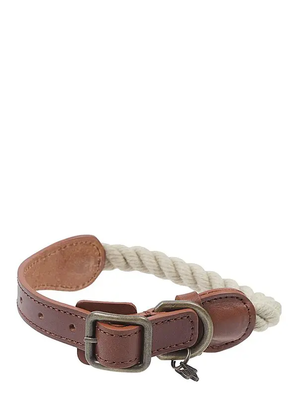 POLDO DOG COUTURE Bonfire Collar - Beige