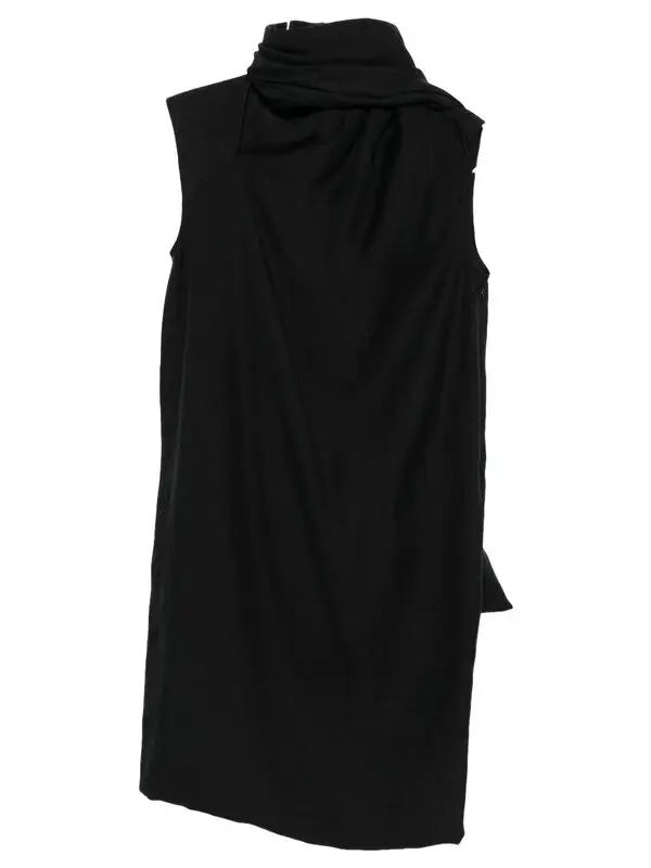 TOTÊME Scarf Midi Dress - Black