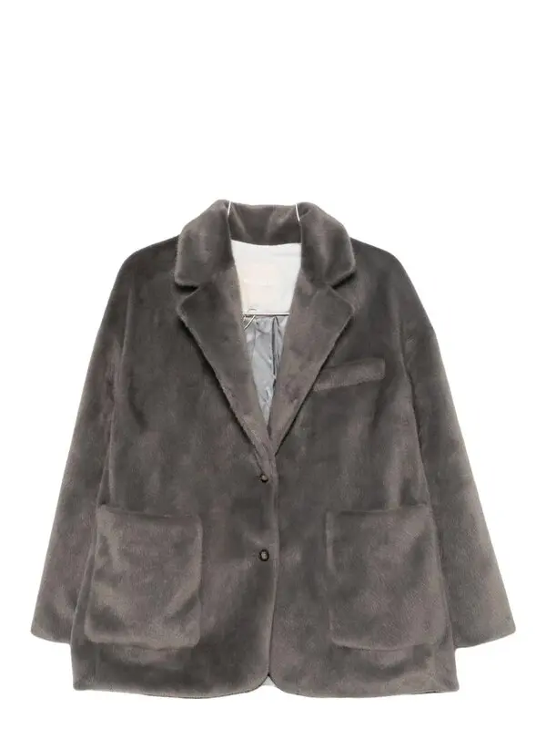 MOLLIOLLI Faux Fur Jacket - Grey