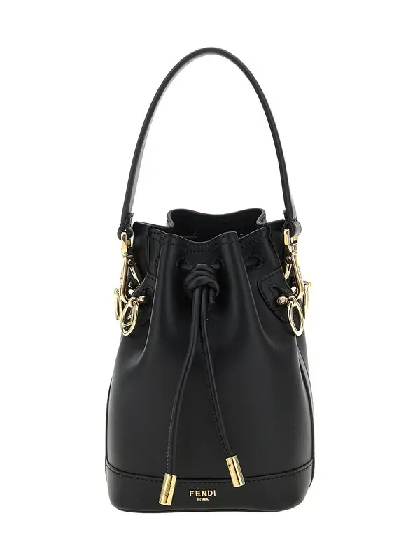 Fendi Mon Tresor Mini Bucket Bag - Black