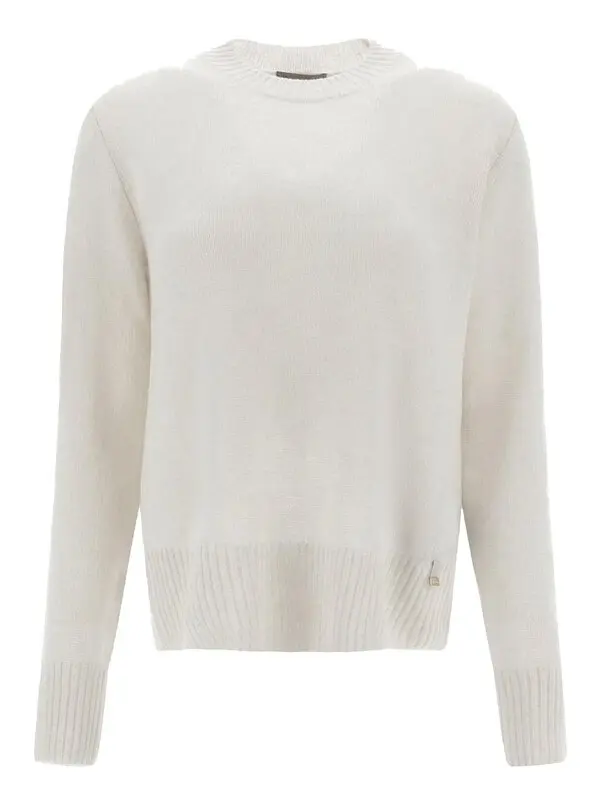 Herno Cashmere Sweater - White