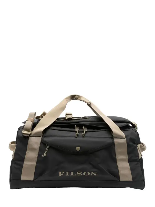 Filson Logo Duffle Bag - Black