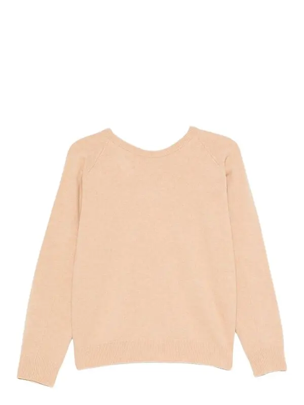 MAISON MARGIELA Wool Crewneck Sweater - Camel