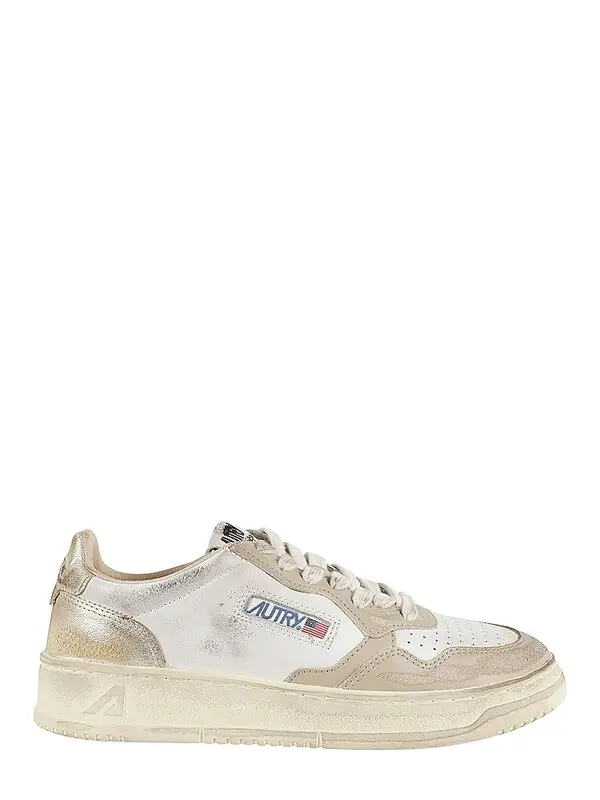 AUTRY Super Vintage Low Sneakers - Beige