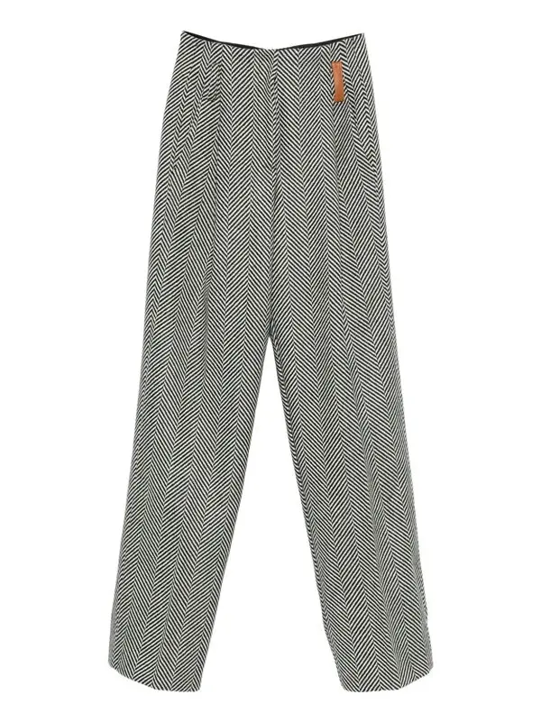 FORTE_FORTE Wool Trousers - Grey