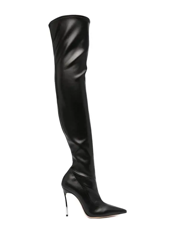 Casadei Superblade Over-the-knee Boots - Black