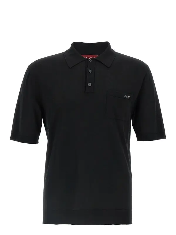 Gucci Intarsio Shirt - Black