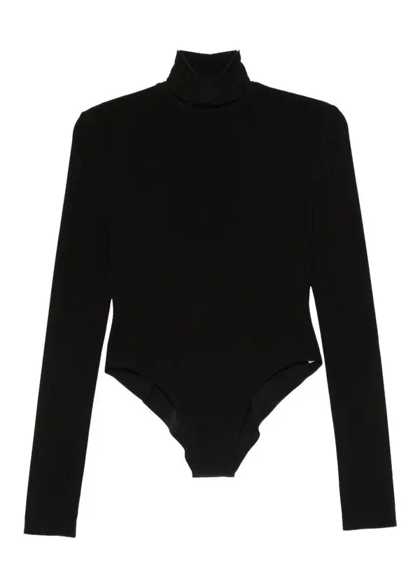 Norma Kamali Turtleneck Bodysuit - Black