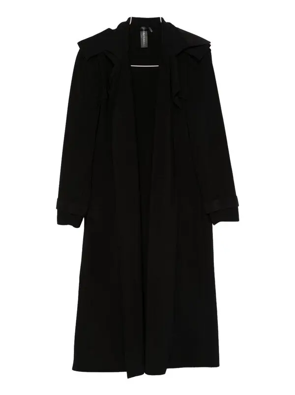 Norma Kamali Oversized Trench Coat - Black