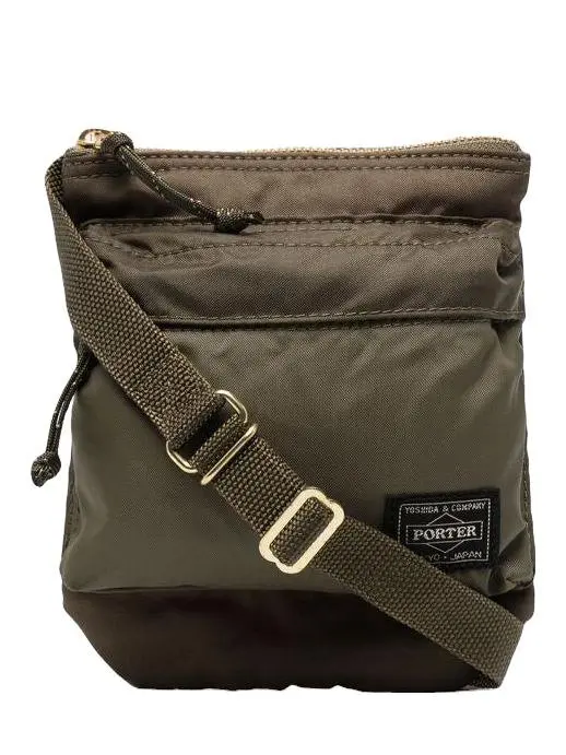 PORTER Force 2way Nylon Crossbody Bag - Green