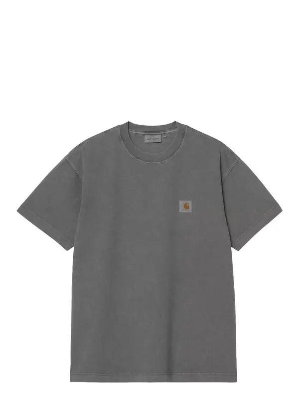Carhartt Work In Progress Logo Cotton T-shirt - Black