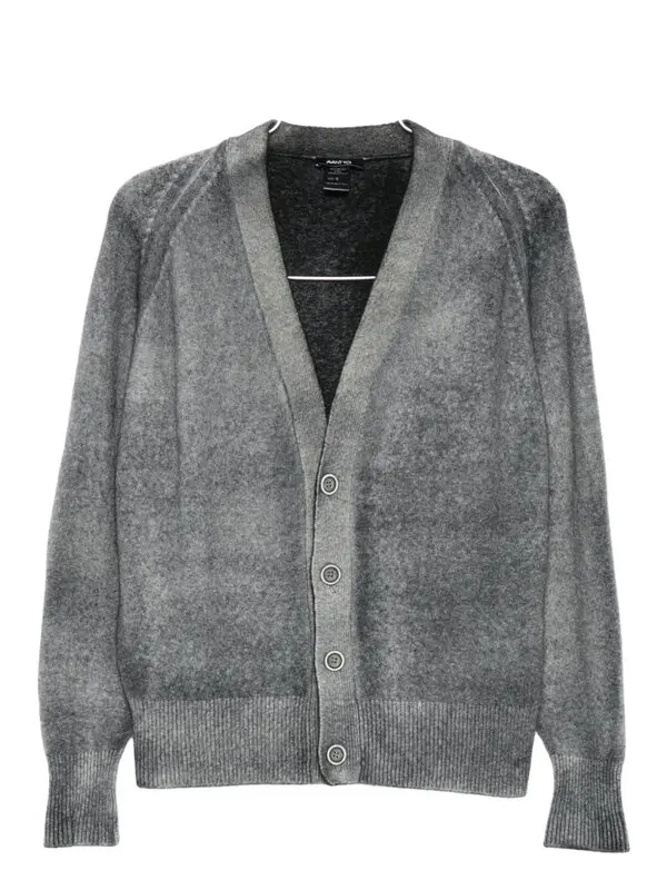 Avant Toi Wool And Cashmere Cardigan - Grey