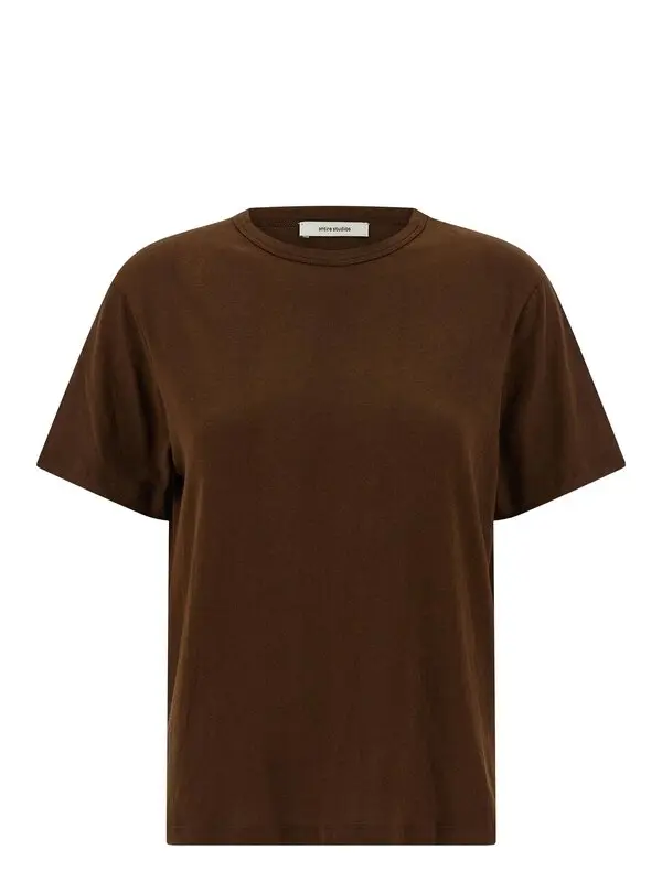 ENTIRE STUDIOS Mini Tee T-shirt - Brown