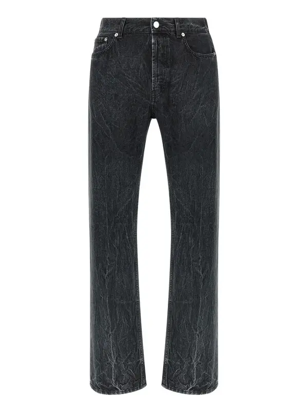 Séfr Classic Cut Straight Leg Jeans - Black