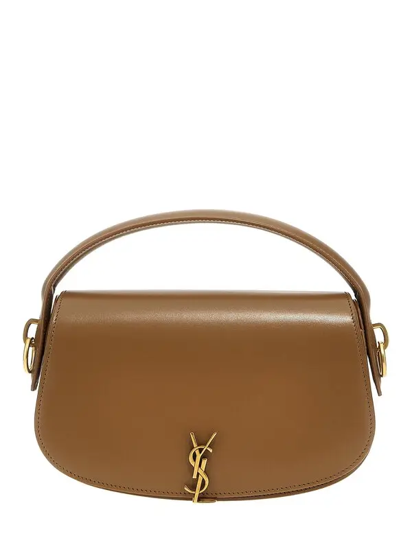 Saint Laurent Voltaire Shoulder Bag - Brown