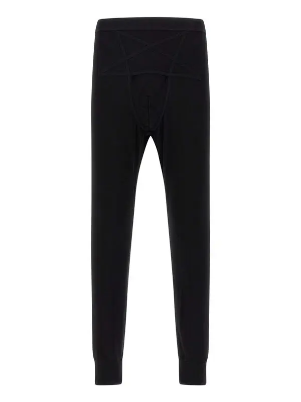 Rick Owens Thermal Bottom' Leggings - Black