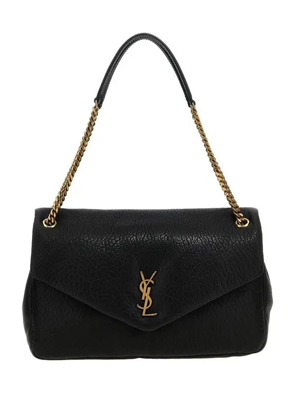 Saint Laurent Calypso Large Shoulder Bag - Black