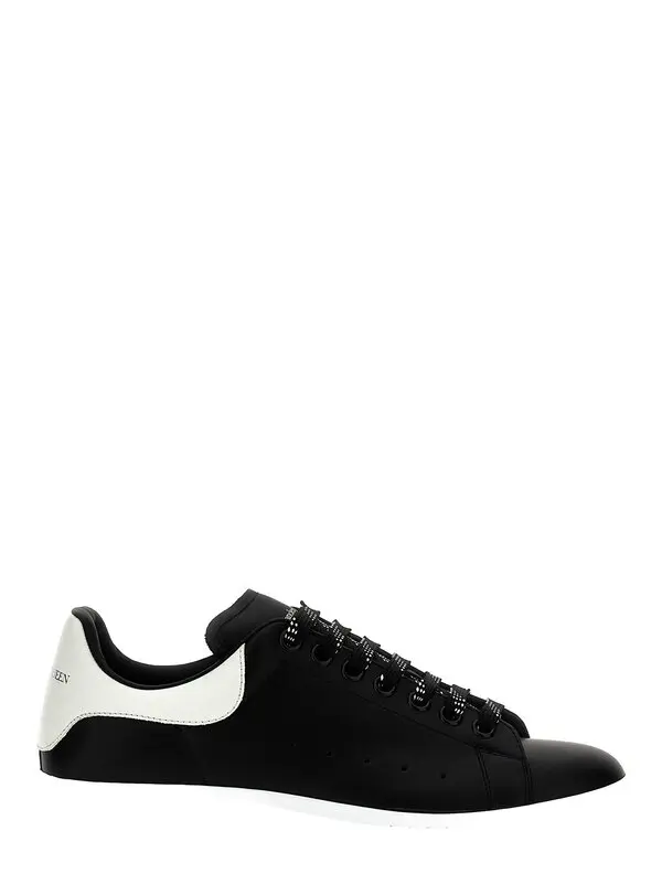 Alexander McQueen Larry Leather Sneakers - Blue