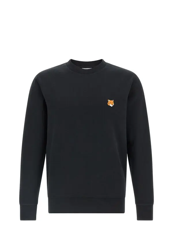 Maison Kitsuné Fox Head Sweatshirt - Black