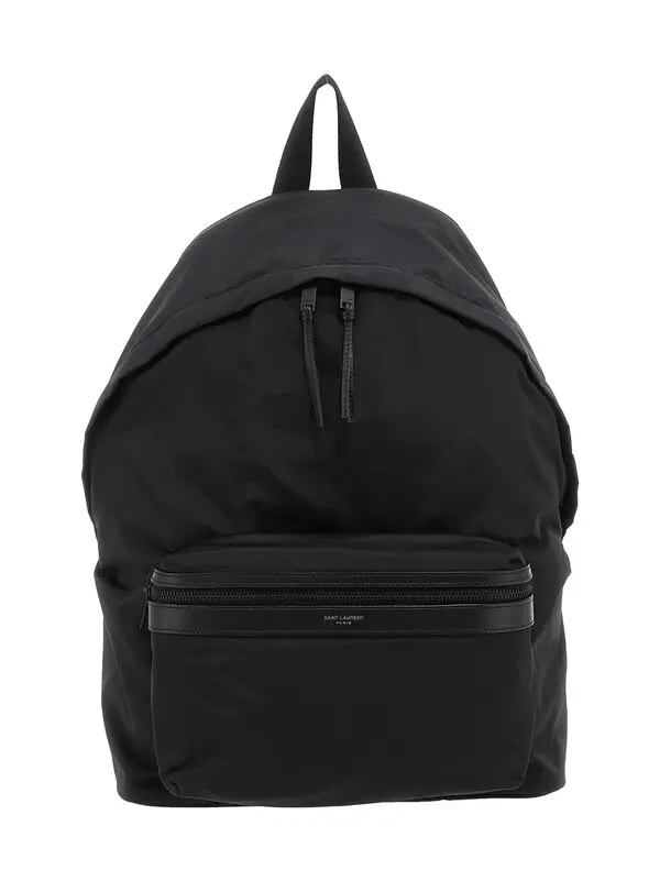 Saint Laurent City Backpack - Black