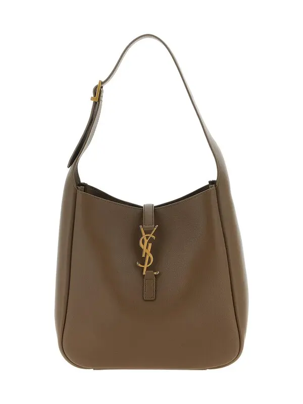 Saint Laurent Le 5 À 7 Small Shoulder Bag - Brown