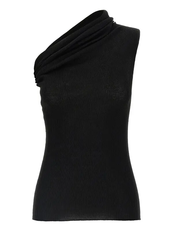 Rick Owens Athena Knit Top - Black