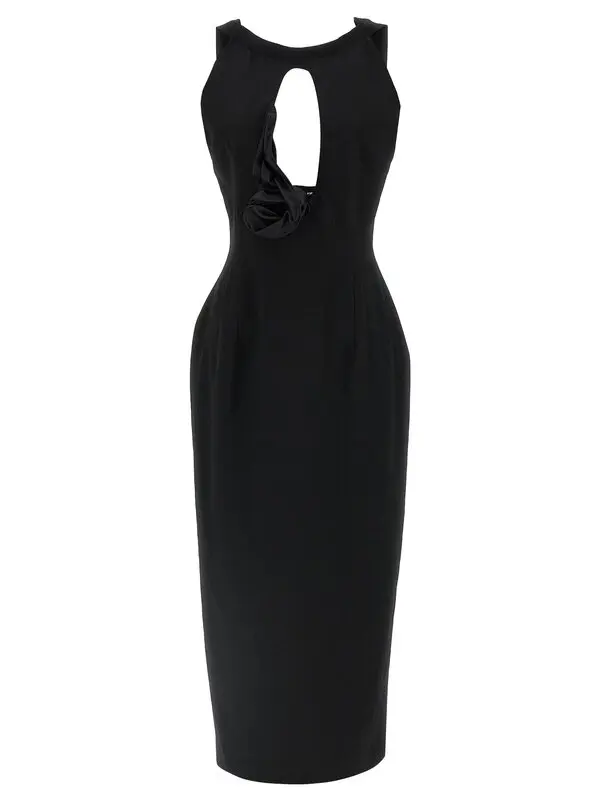 Magda Butrym 32' Sheath Dress - Black