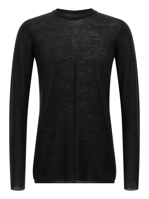 Rick Owens Biker Level Sweater - Black