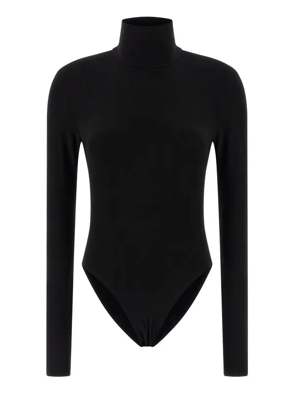 Norma Kamali Cut-out Bodysuit - Black