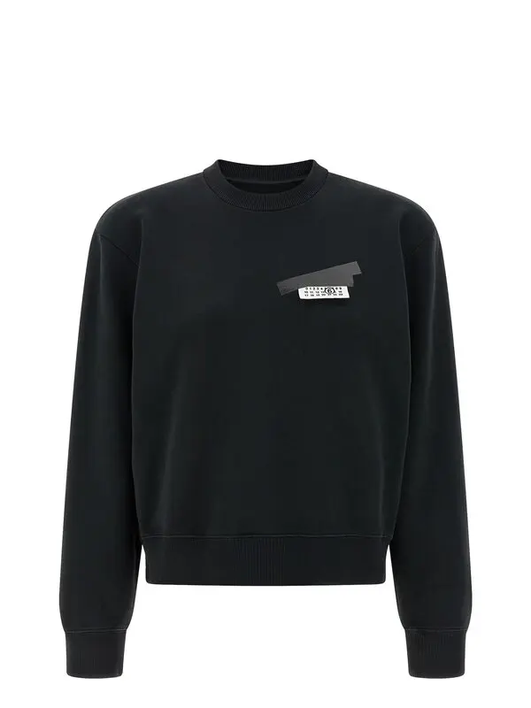 MAISON MARGIELA Numeric Signature Sweatshirt - Black
