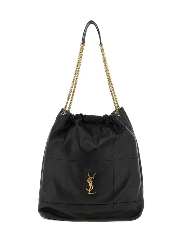Saint Laurent Large Jamie Shoulder Bag - Black