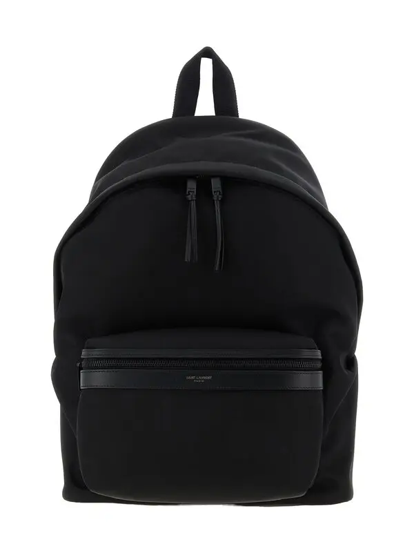 Saint Laurent City Backpack - Black