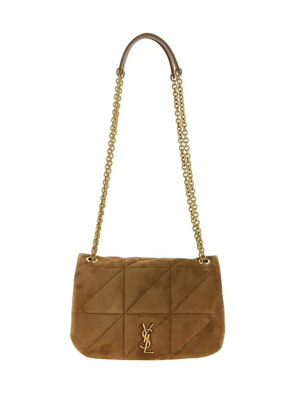 Saint Laurent Jamie 4,3 Mini Crossbody Bag - Beige