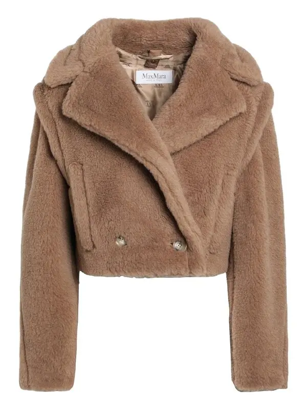 Max Mara Shearling Teddy Coat - Beige