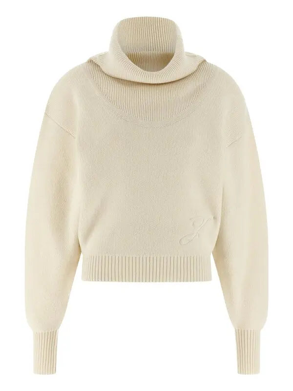Jacquemus La Maille Pallone Sweater - White