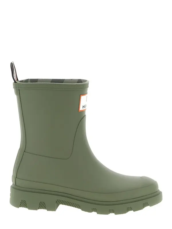 Maison Kitsuné X Hunter 'downpour' Ankle Boots - Green